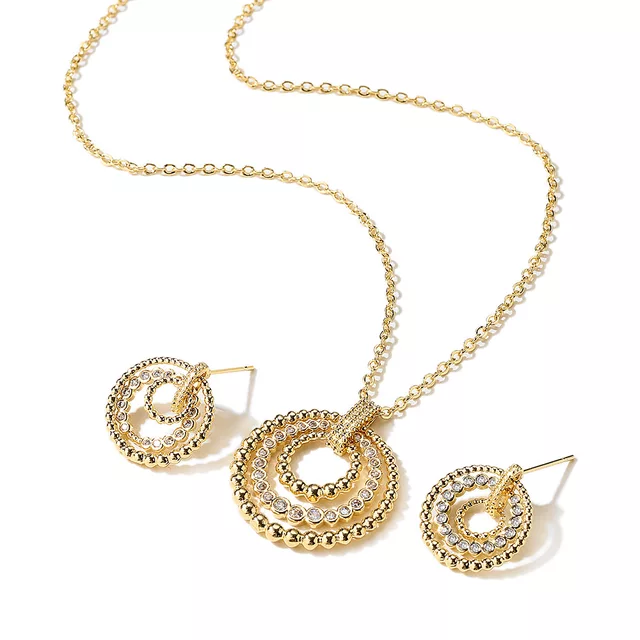 Unique Gold Jewellery Set – Nia